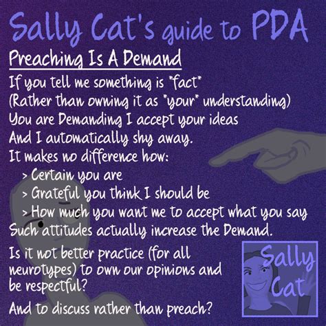 Sally Cat Pda Memes About Demand Avoidance