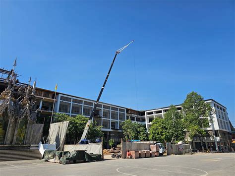ความคืบหน้าการบูรณะปรับปรุง โรงเรียนพระสุธรรมยานเถระวิทยา