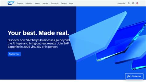 Sap Erp 整合核心業務功能的全方位企業資源規劃軟體，優化營運與決策。 Moge