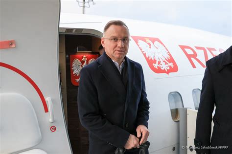 Polnischer Präsident auf dem Weltwirtschaftsforum in Davos Würde