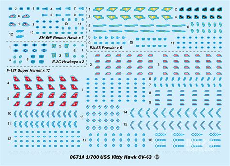 【trumpeter小号手】美国海军“小鹰”号航空母舰cv 63 06714 搜品之家