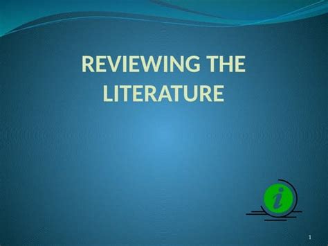 Lecture No 5 Literature Review And Model Developmentpptx
