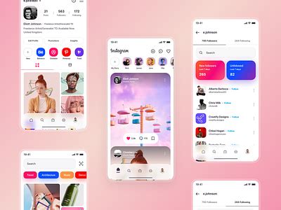 Instagram App Designs Themes Templates And Downloadable Graphic