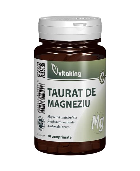 Taurat De Magneziu 30 Comprimate