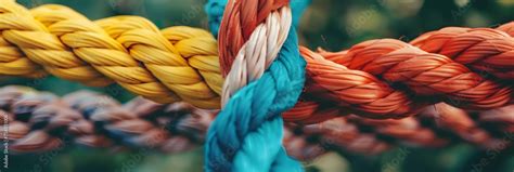 Team Rope Diverse Strength Connect Partnership Together Teamwork Unity Communicate Support