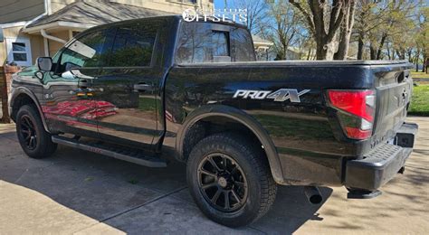 2020 Nissan Titan With 20x9 18 Vision Turbine And 275 65r20 Lexani