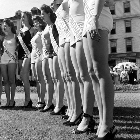 Miss America Contestants 1945 Rusted Shutter Vintage 1940s