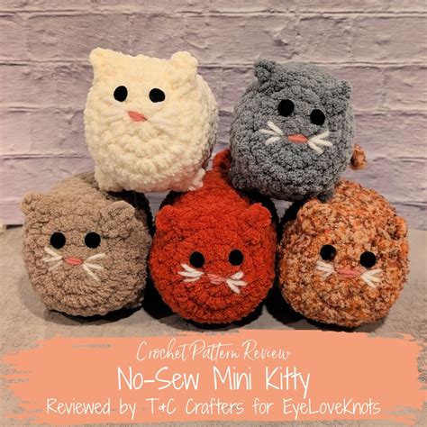 Mini Kitty Crochet Pattern Review Eyeloveknots