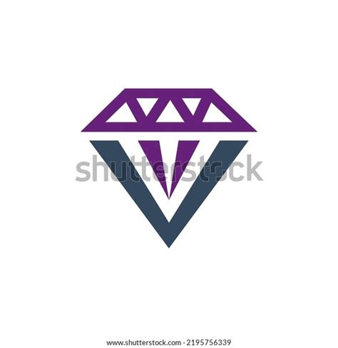 Daimond Logo Template Vector Symbol Stock Vector Royalty Free 2195756339 Shutterstock