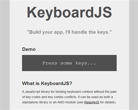 20个优秀的 Javascript 键盘事件处理库 梦想天空（山边小溪） 博客园