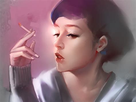 吸烟peter肖吉 站酷zcool