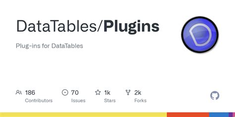 Github Datatables Plugins Plug Ins For Datatables
