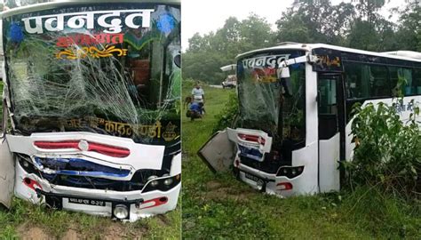 बस दुर्घटना ६ जना घाइते खबरदारी न्युज