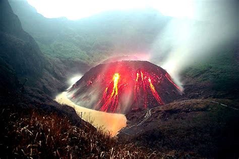 Indonesian Volcano Kelud Eruption History Kelut