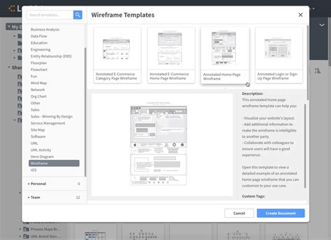 Wireframe Software Create A Wireframe Online Lucidchart