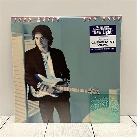 John Mayer Sob Rock Mint Vinyl Rustic Records