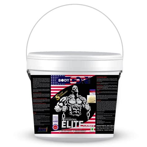 Body Core Science Elite Gainervanilla 5kg Weight Gainer Mass Gainer