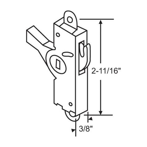 Surface Mount Mortise Lock Sdl 1319 Sliding Glass Door Mortise