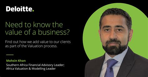 Mohsin Khan Ca Sa On Linkedin Valuations Deloitte
