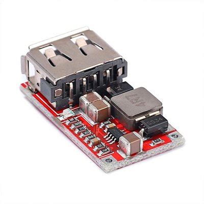 Módulo Regulador Step Down V A USB AutoCore Robótica AutoCore Robótica Arduino em