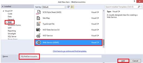 Getting Started With ASP NET Web Services Part One