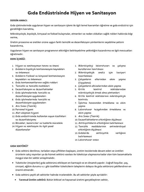ders 1 giriş hijyen ve sanitasyon pdf