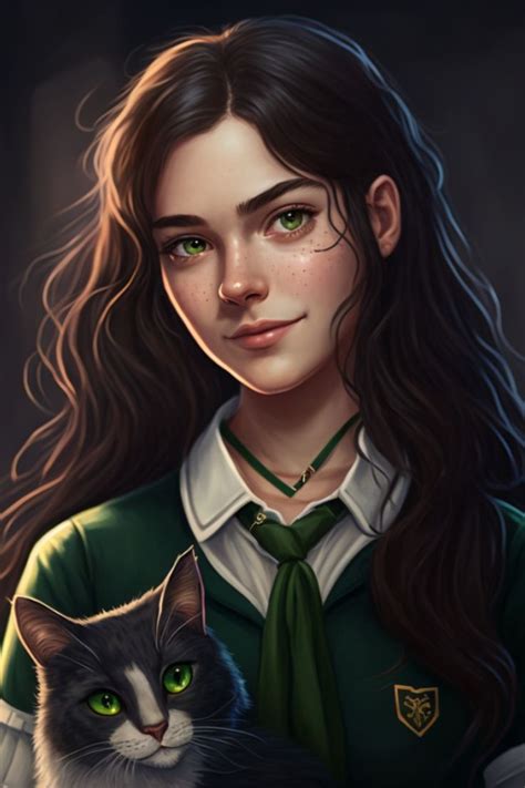 Пин от пользователя Iris Locke на доске Slytherin Цифровой портрет