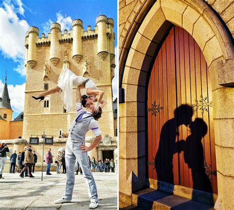 Acrobat Couple Gets Married In 38 Different Places Around The World In