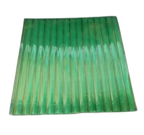 Green Polycarbonate Roofing Sheet Thickness 0 40 Mm At Rs 135 Sq Ft