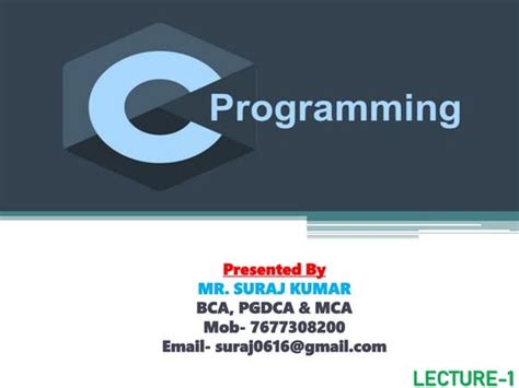 Constants In C Programming Ppt