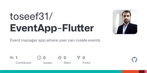 GitHub Toseef31 EventApp Flutter Event Manager App Where User Can