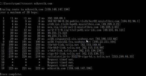 Traceroute และ Pathping คำสั่งง่ายๆแต่บอกข้อมูลใน Network ได้เยอะมาก