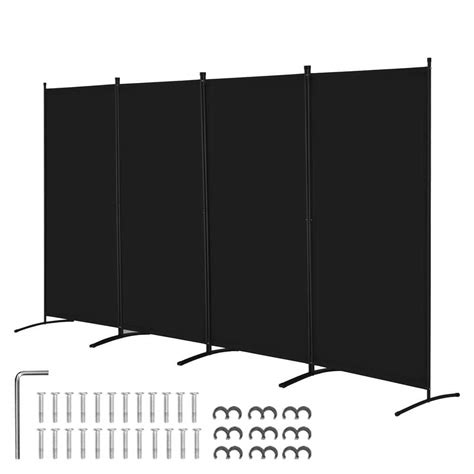Svopes 4 Panel Room Divider Folding Privacy Screen Portable Partition