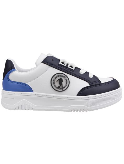 Бело - синие кеды Bikkembergs, 2094519411424, Белый, Для мальчика ...