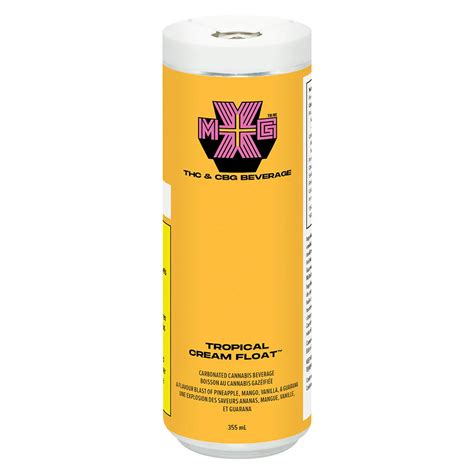 Tropical Cream Float Thc Cbg Guarana By Xmg 355ml The Potherb