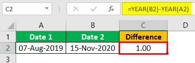 Yearfrac Function In Excel Meaning How To Use Examples