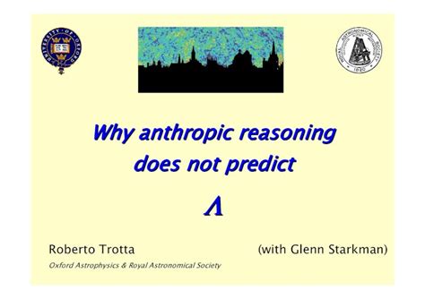 Pdf Why Anthropic Reasoning Does Not Predictdarkftuamesdsu2006