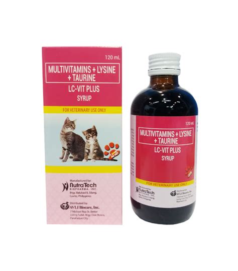 LC Vit Plus Multivitamins Cat And Kitten Syrup Pet Warehouse Philippines