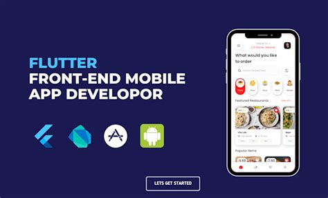 Flutter Front End Mobile App Development Flutter App Developer By