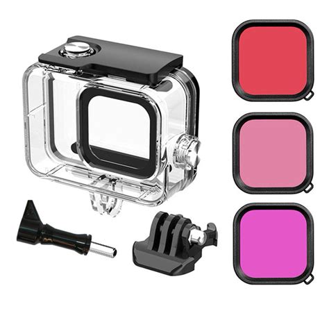GoPro 防水殼 GoPro 通用 副廠 潛水殼 保護殼 浮潛 浮力棒 副廠 蝦皮購物