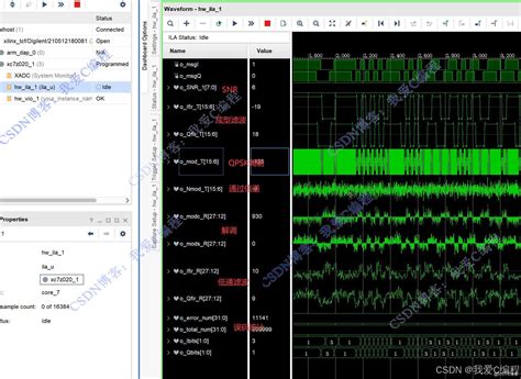 【硬件测试】基于fpga的qpsk调制软解调系统开发与硬件片内测试包含信道模块误码统计模块可设置snr 我爱c编程 博客园