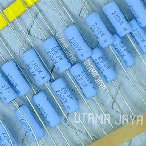 Jual Resistor 22 Ohm 3w Original Panasonic Sesuai Gambar Indonesia Shopee Indonesia