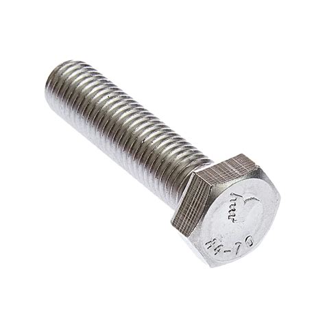 M8x50 Stainless Steel Hex Bolt Industrial Fluid Solutions