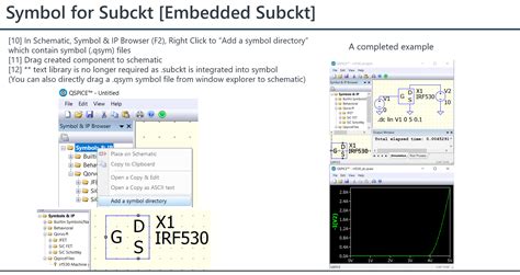How To Save A Symbol That Will Appear In The Menu Tree Qspice Qorvo