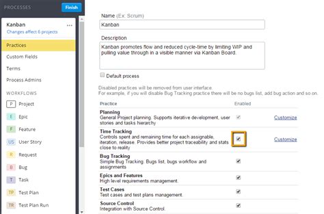 How To Enable And Customize Add Time Forms Targetprocess Enterprise Agility Solution
