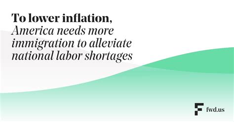 To Lower Inflation America Needs More Immigration To Alleviate