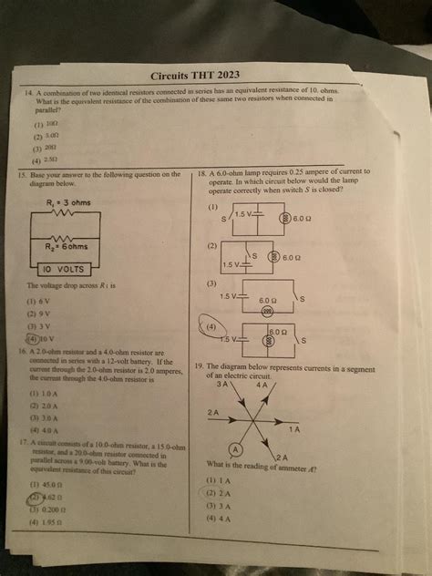 Solved A Combination Of Two Identical Resistors Chegg