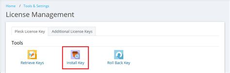 How To Install The Plesk License Plesk