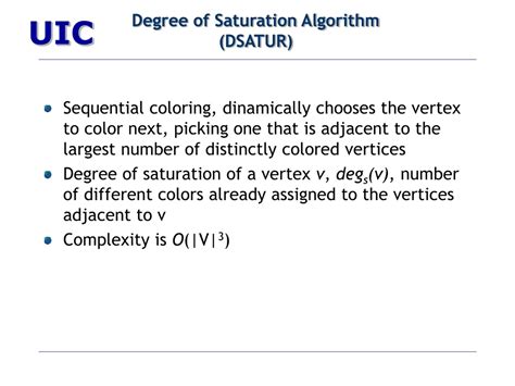 Ppt Efficient Graph Coloring Algorithms Implementation For Combinatorial Optimization