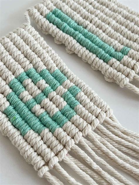 Pixel Macrame Letters Macrame Makers Club